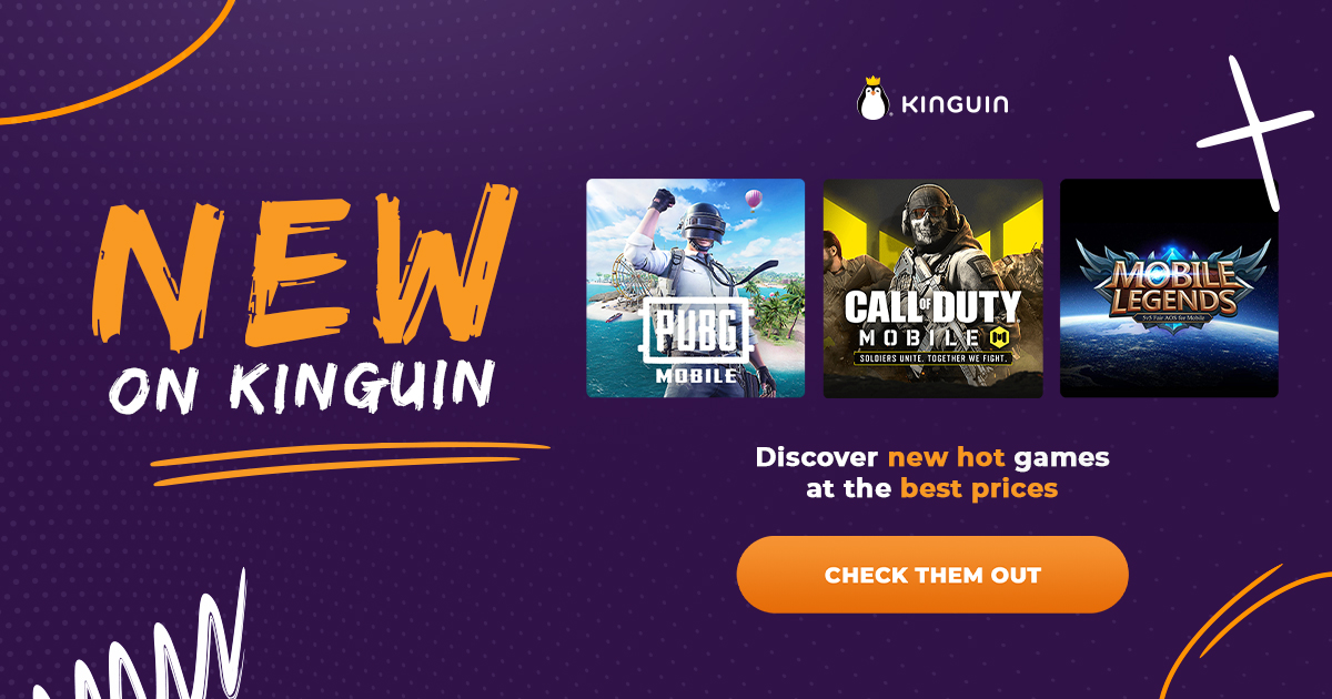 New games on Kinguin | Cheap CD keys, best deals, huge discounts