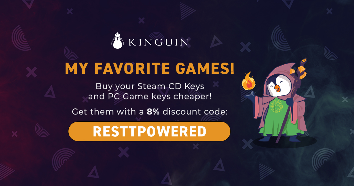 Resttpowered – The best games at the best price